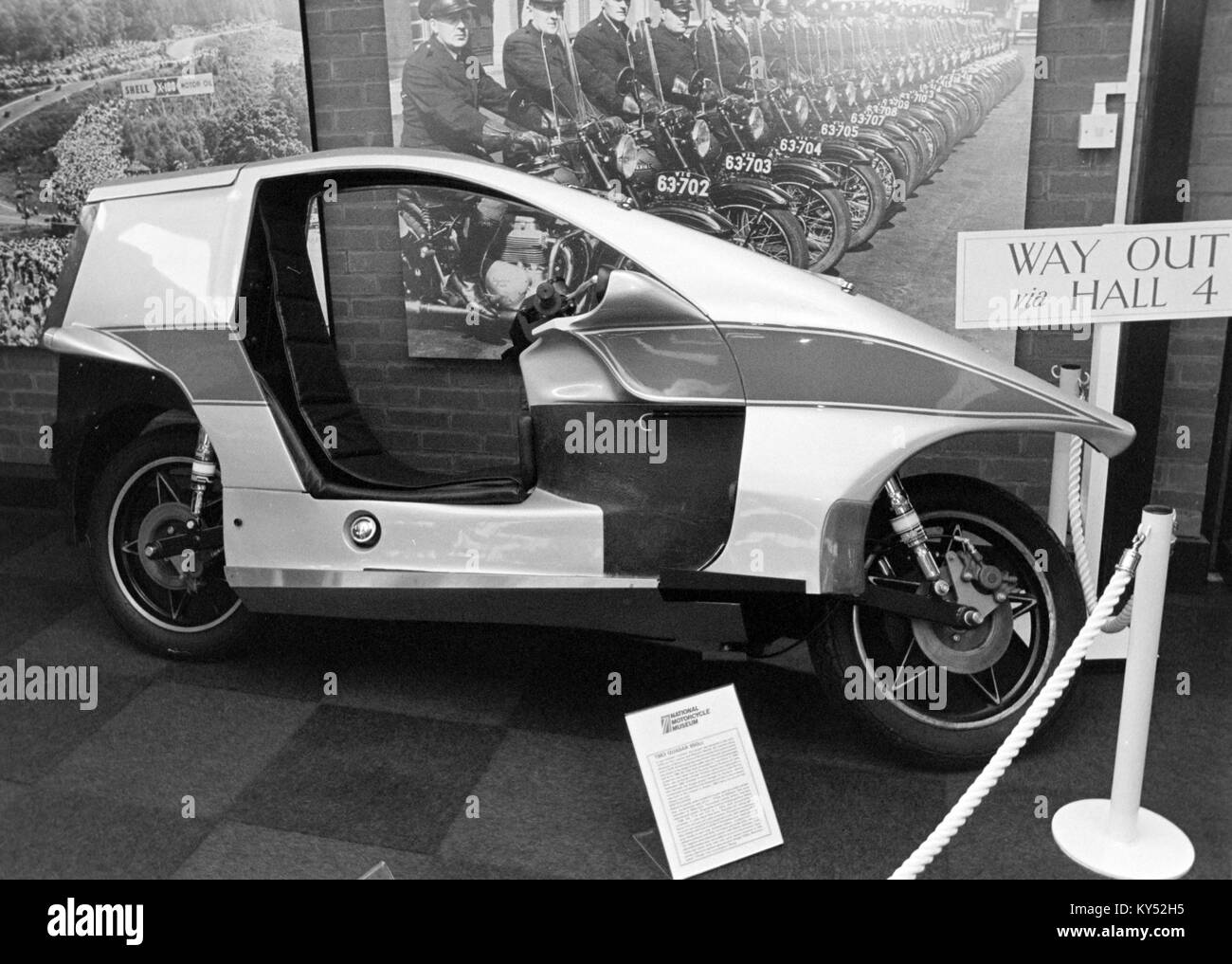 Intérieur de la National Motorcycle Museum, 1985. Quasar 850cc Moto1983 ...