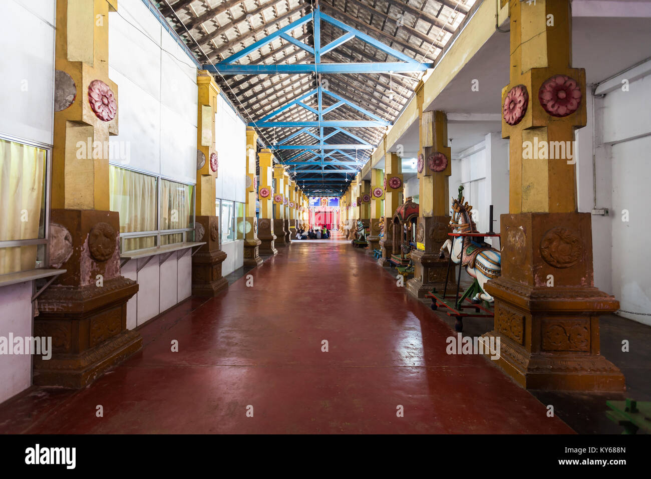 CHILAW, SRI LANKA - février 09, 2017 : Munneswaram temple est un ...