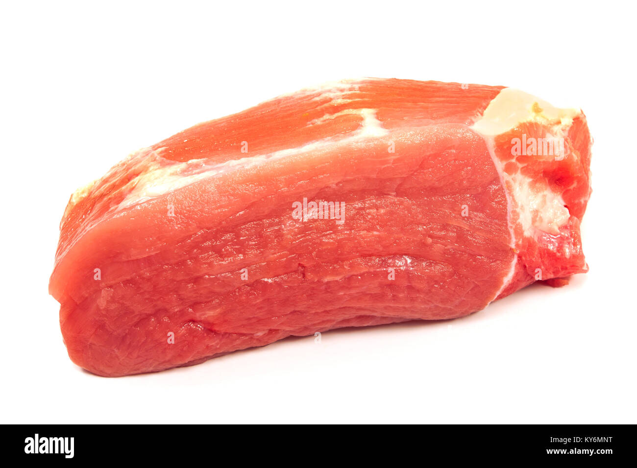 Viande de porc isolée Banque de photographies et d’images à haute ...