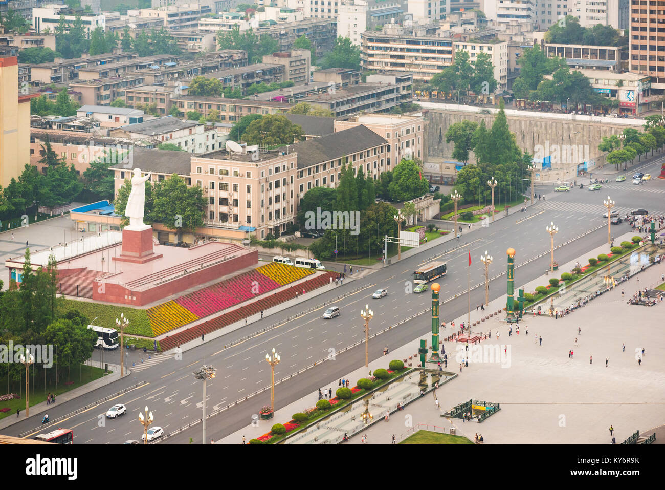 Tianfu square Banque de photographies et d’images à haute résolution ...