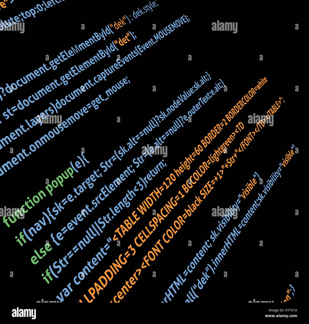 Programming background Banque d'images vectorielles - Alamy