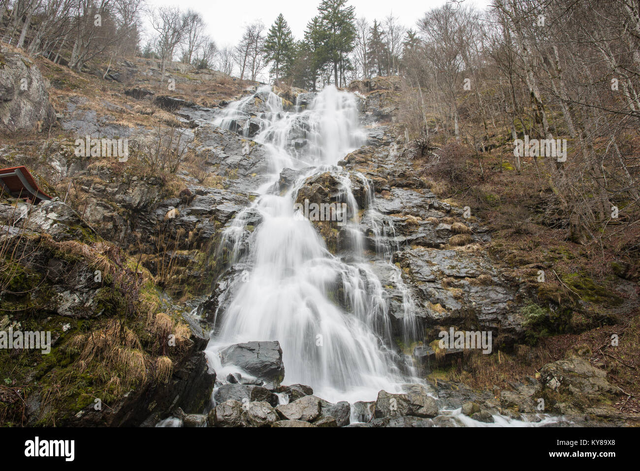 Cascade de todtnau Banque de photographies et d’images à haute ...