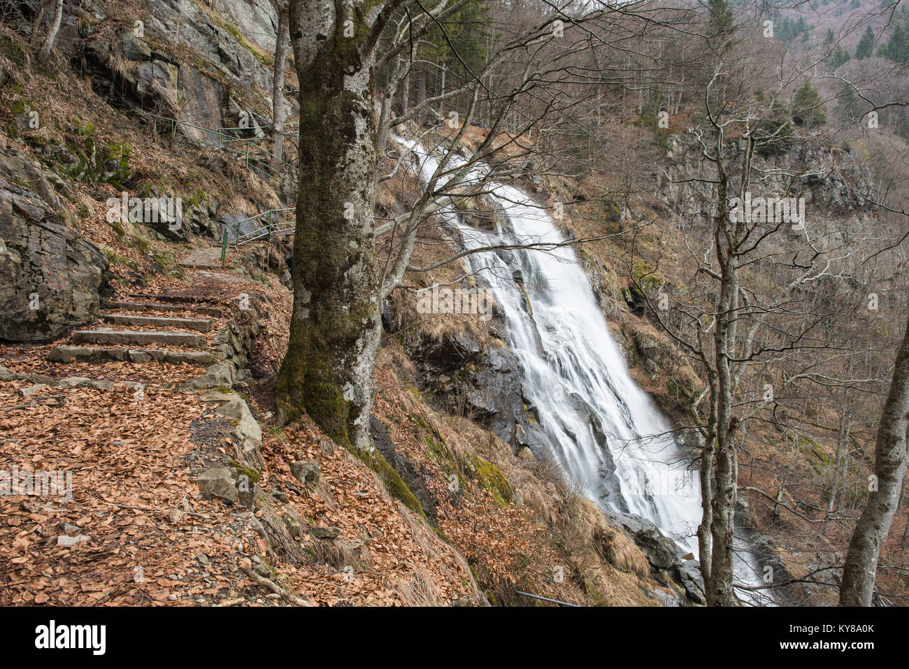 Cascade de todtnau Banque de photographies et d’images à haute ...