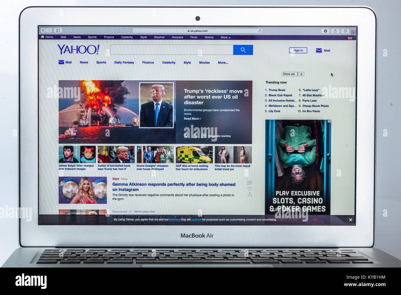 Yahoo search engine Banque de photographies et d’images à haute résolution - Alamy