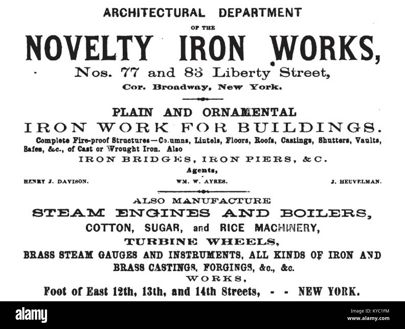 Victorian ironworks Banque de photographies et d’images à haute ...