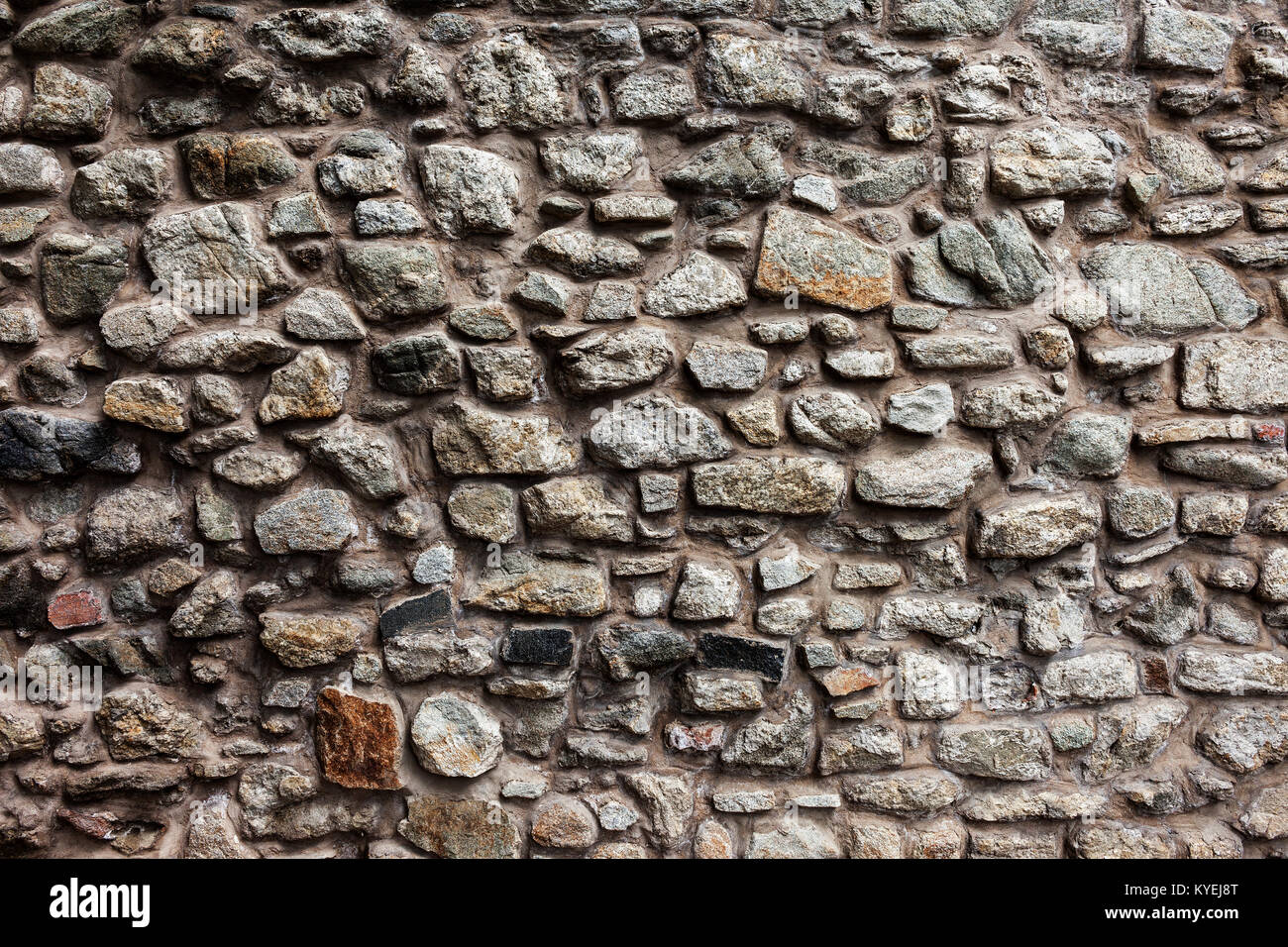 Medieval stone wall background texture Banque de photographies et d ...