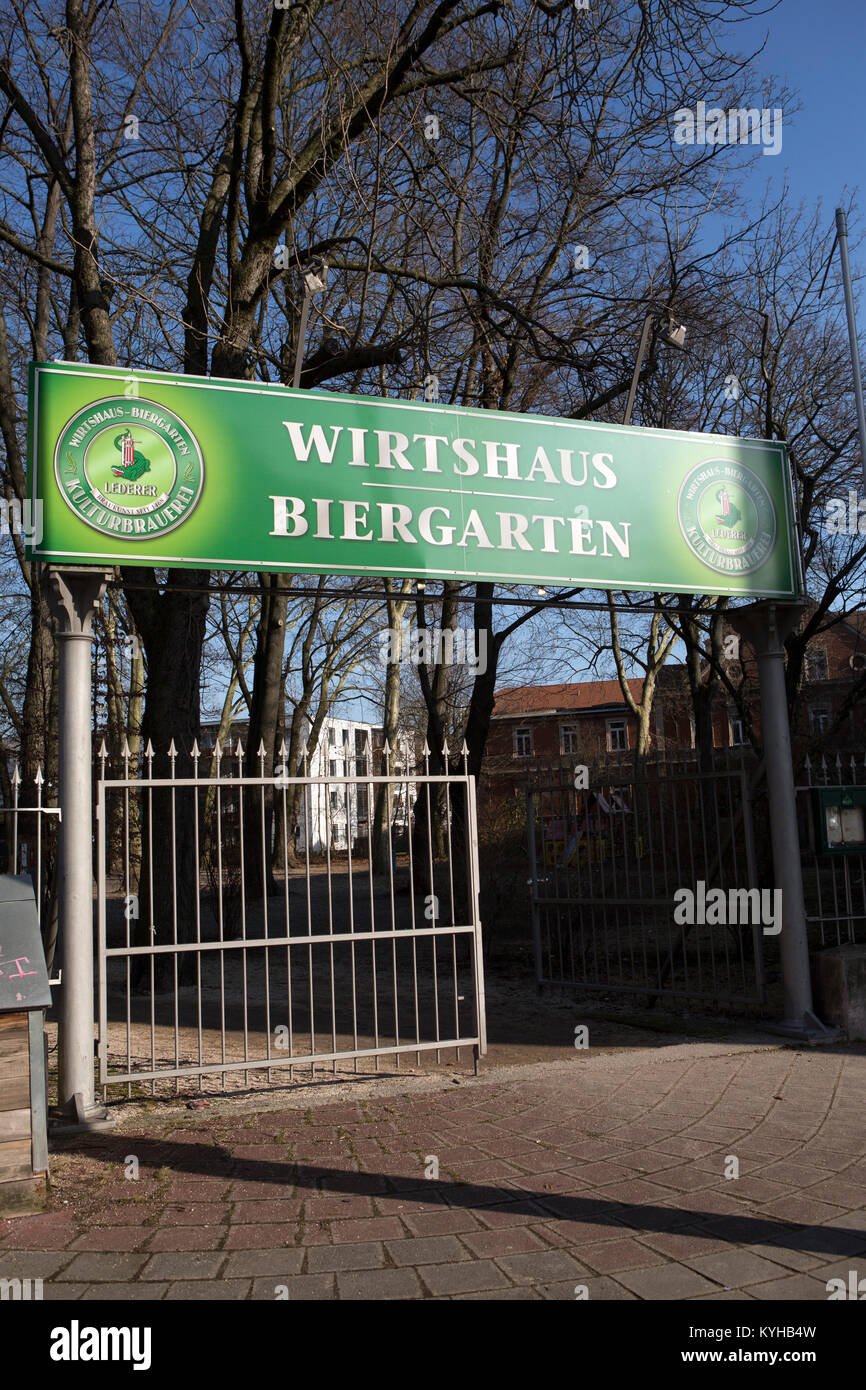 Biergarten de nuremberg Banque de photographies et d’images à haute ...