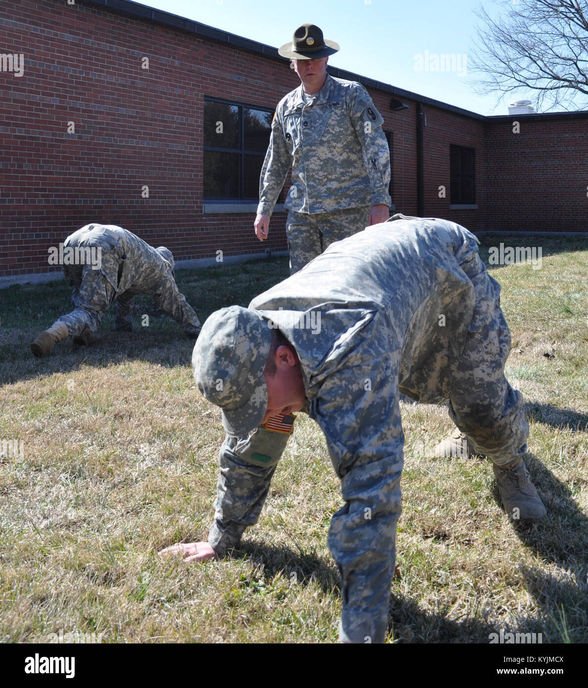 Sergent instructeur marines Banque de photographies et d’images à haute ...