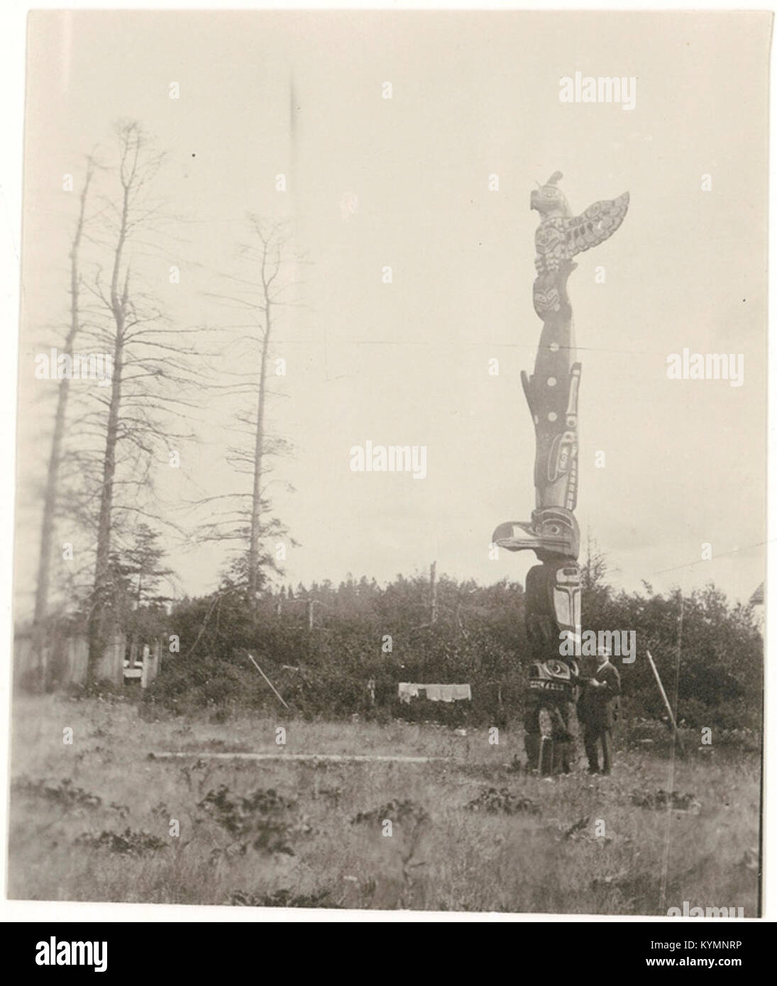 Une image historique imprimée montrant une scène ou un point de repère ...