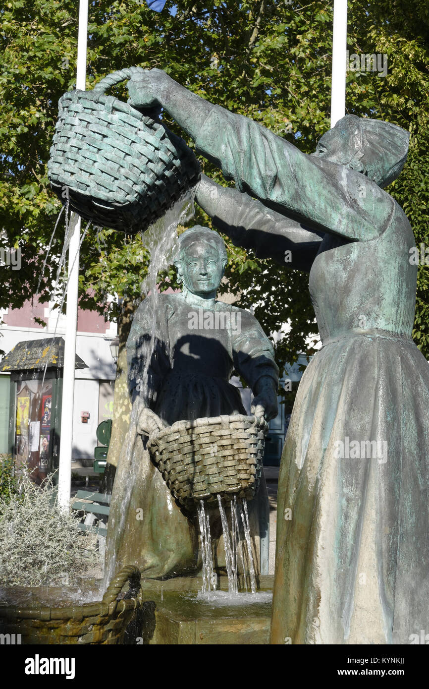 Fountain oyster washers of cancale Banque de photographies et d’images ...