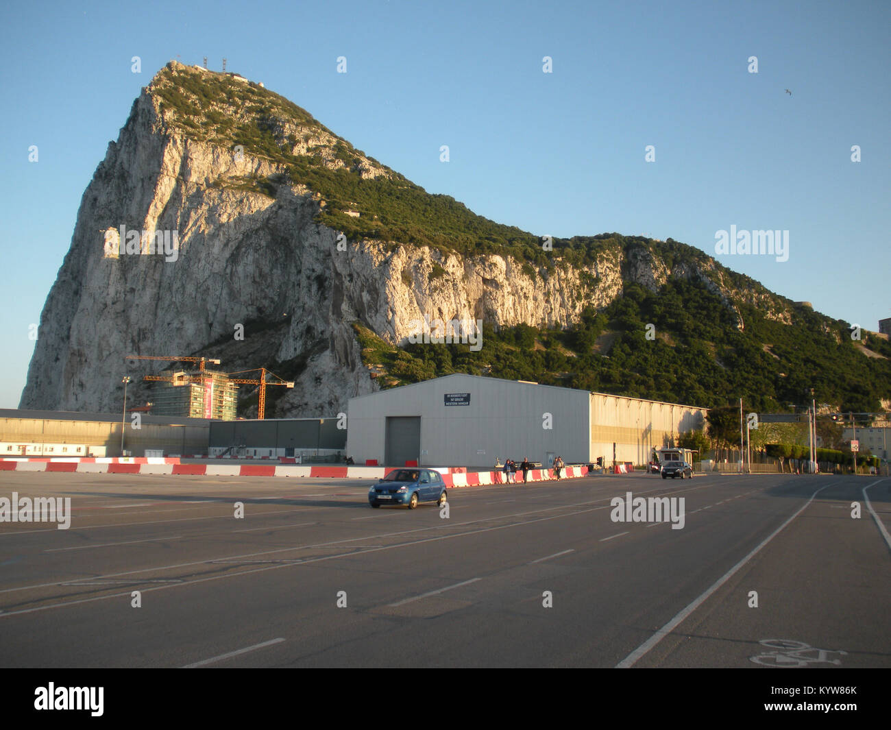 Strait of gibraltar pillars of hercules Banque de photographies et d ...