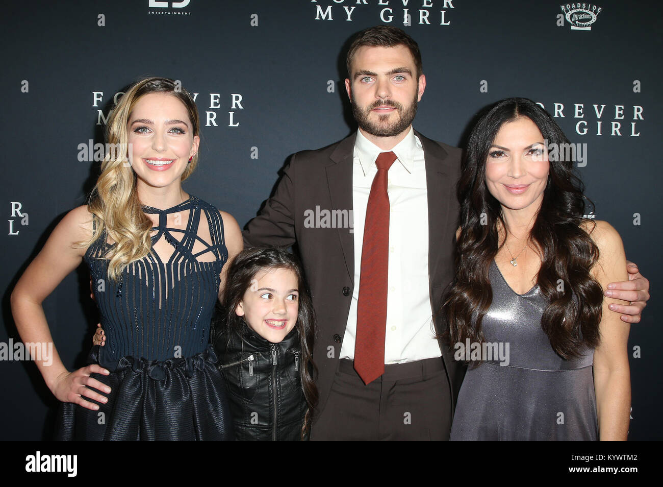 West Hollywood, CA. 16 janvier, 2018. Jessica Rothe, Alex Roe, Abby ...