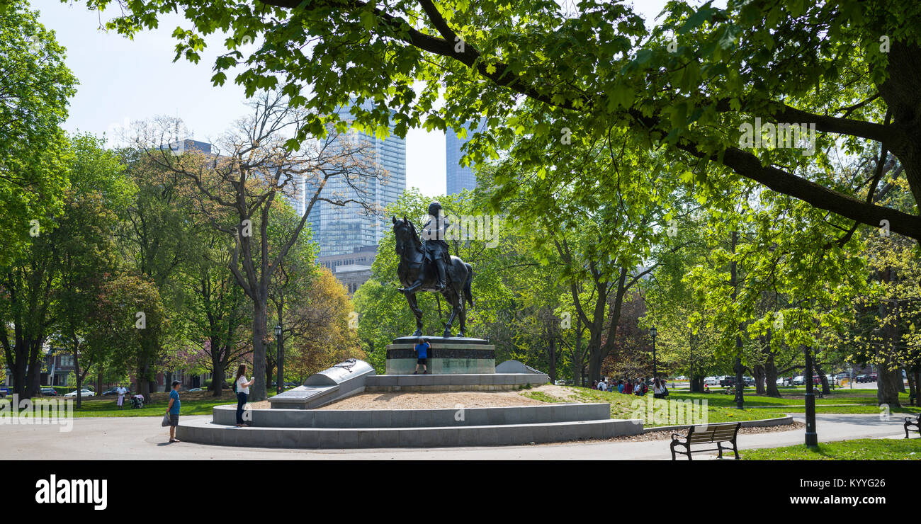 Banc de statue park toronto Banque de photographies et d’images à haute ...