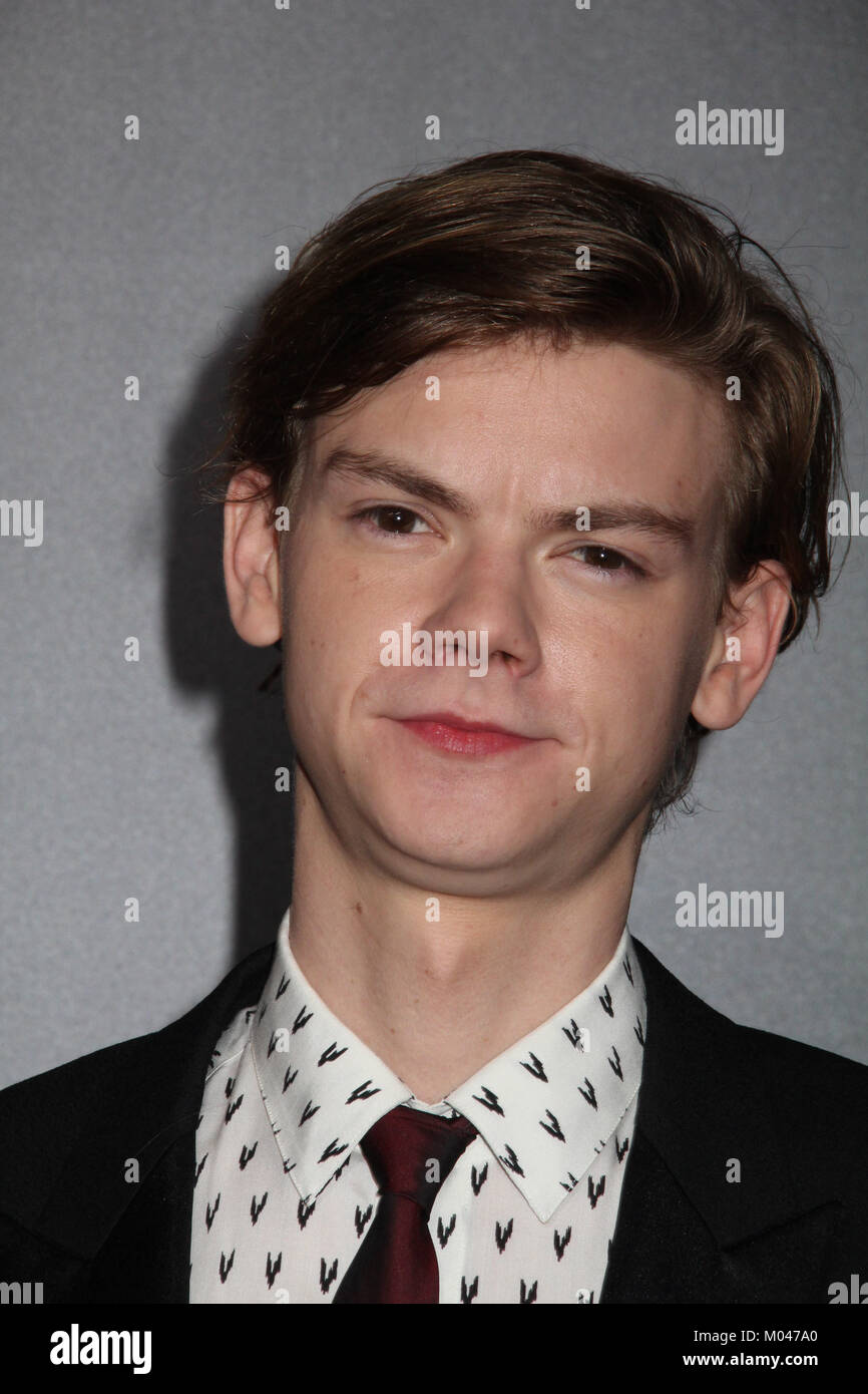 Thomas Brodie Sangster 01 18 2018 Tapis Rouge De Contrôle Du