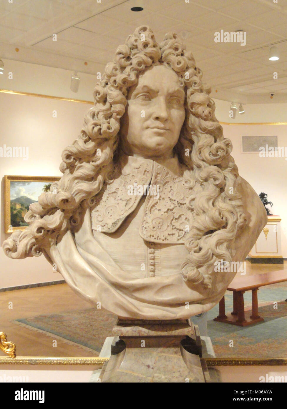 Buste de Edouard Colbert, Marquis de Villacerf, par Antoine Coysevox ...