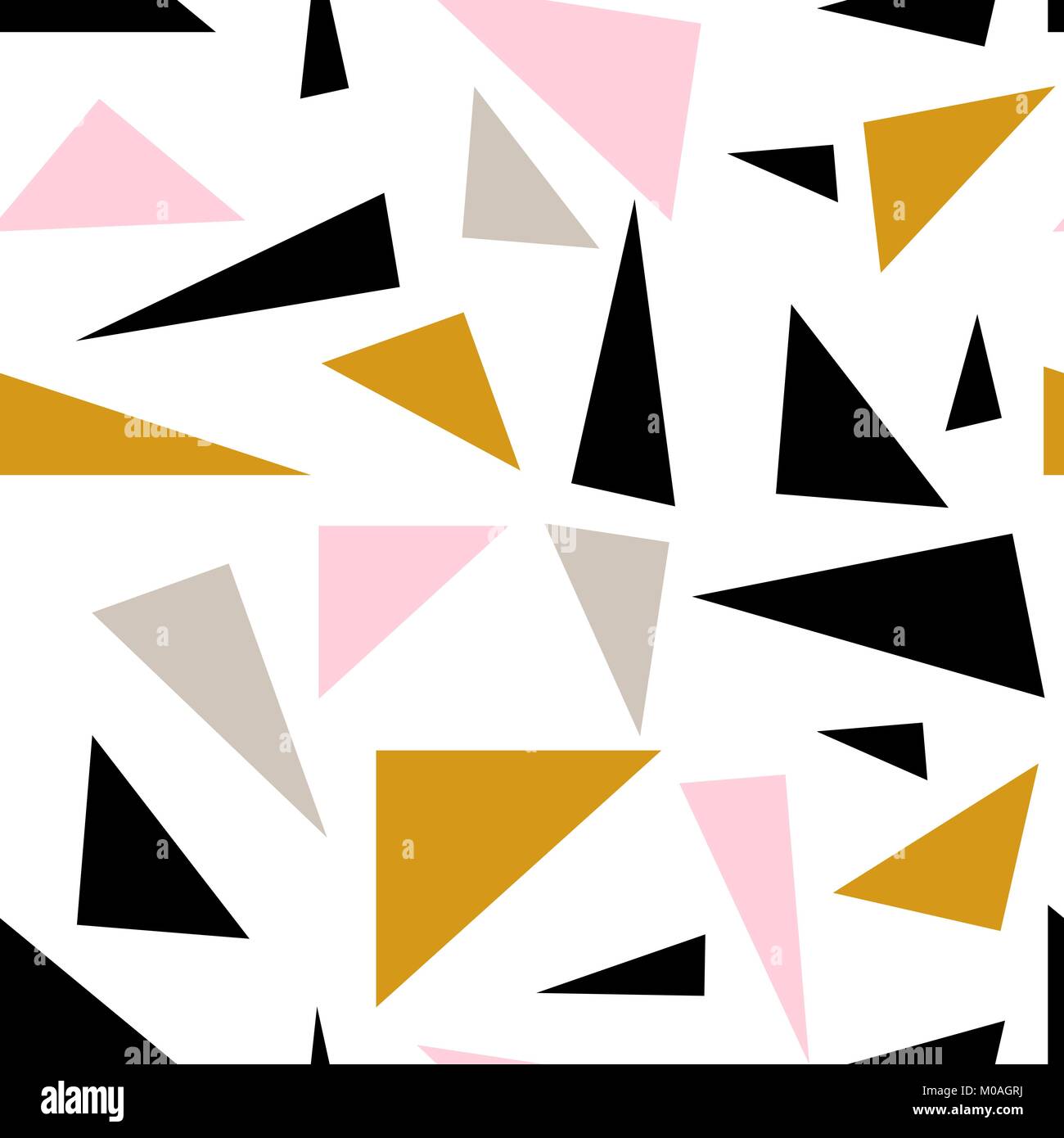 Schéma des différents triangles colorés Image Vectorielle Stock - Alamy