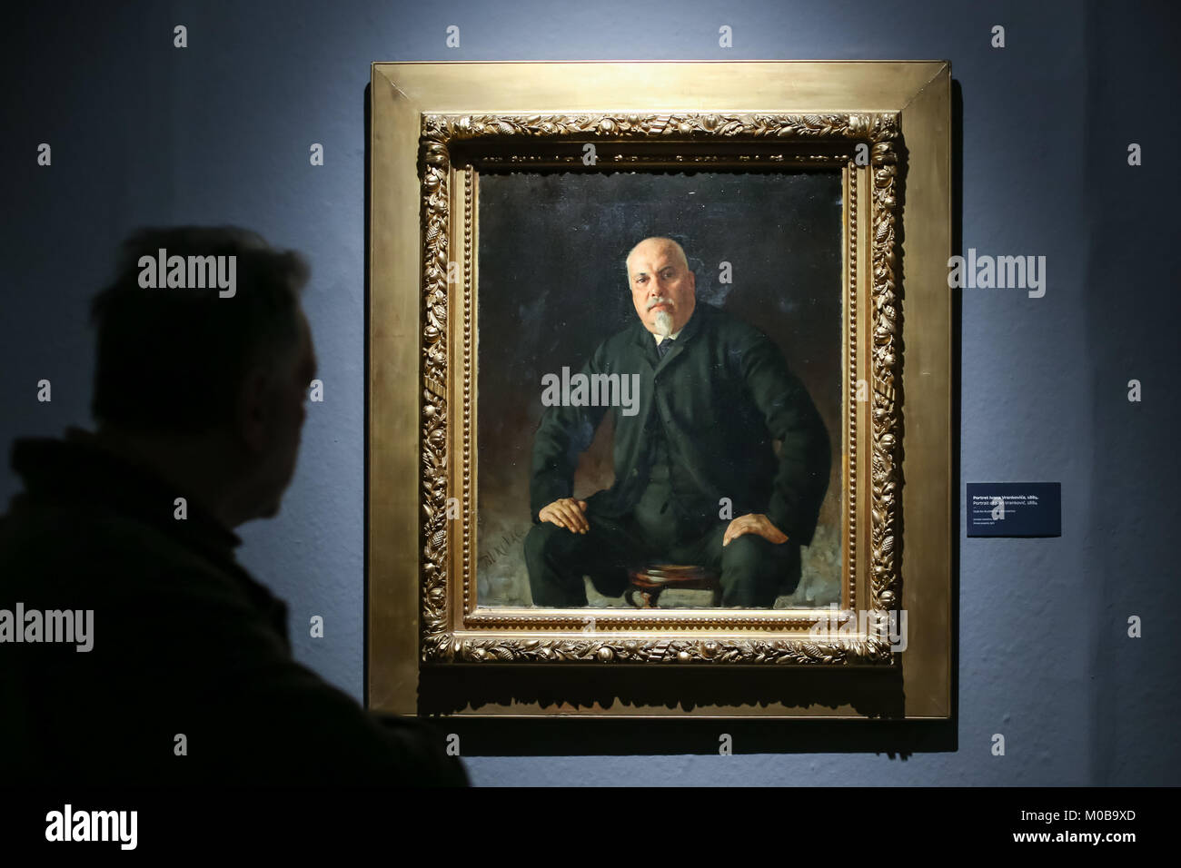 ZAGREB, CROATIE - 18 janvier, 2018 : Syndicat à la peinture à l ...