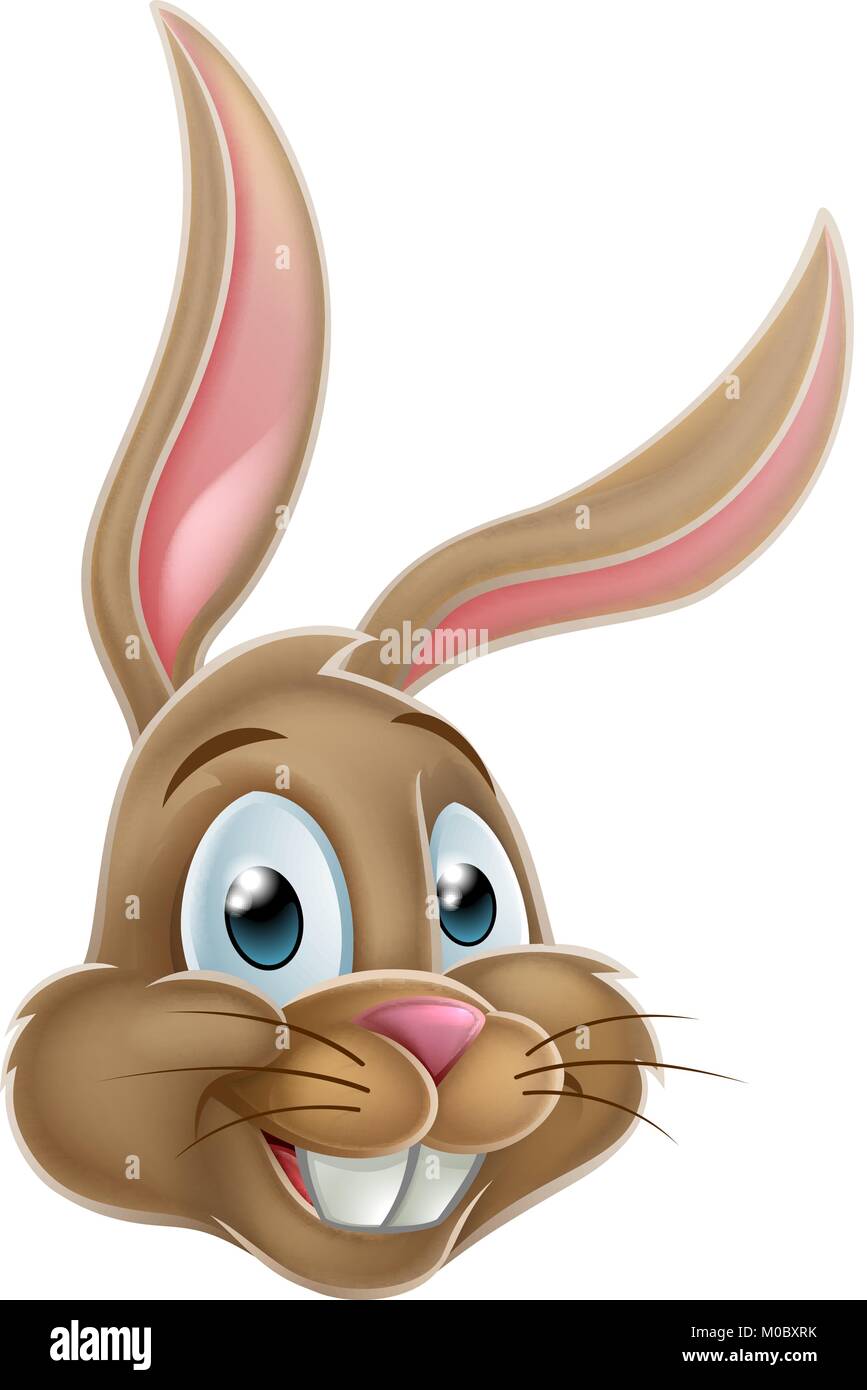 Rabbit bunny cute animal cartoon Banque d'images vectorielles - Alamy
