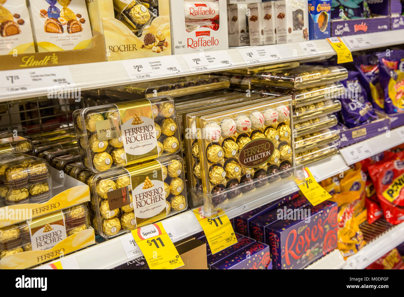 Magasin Ferrero Rocher Banque d'image et photos - Alamy