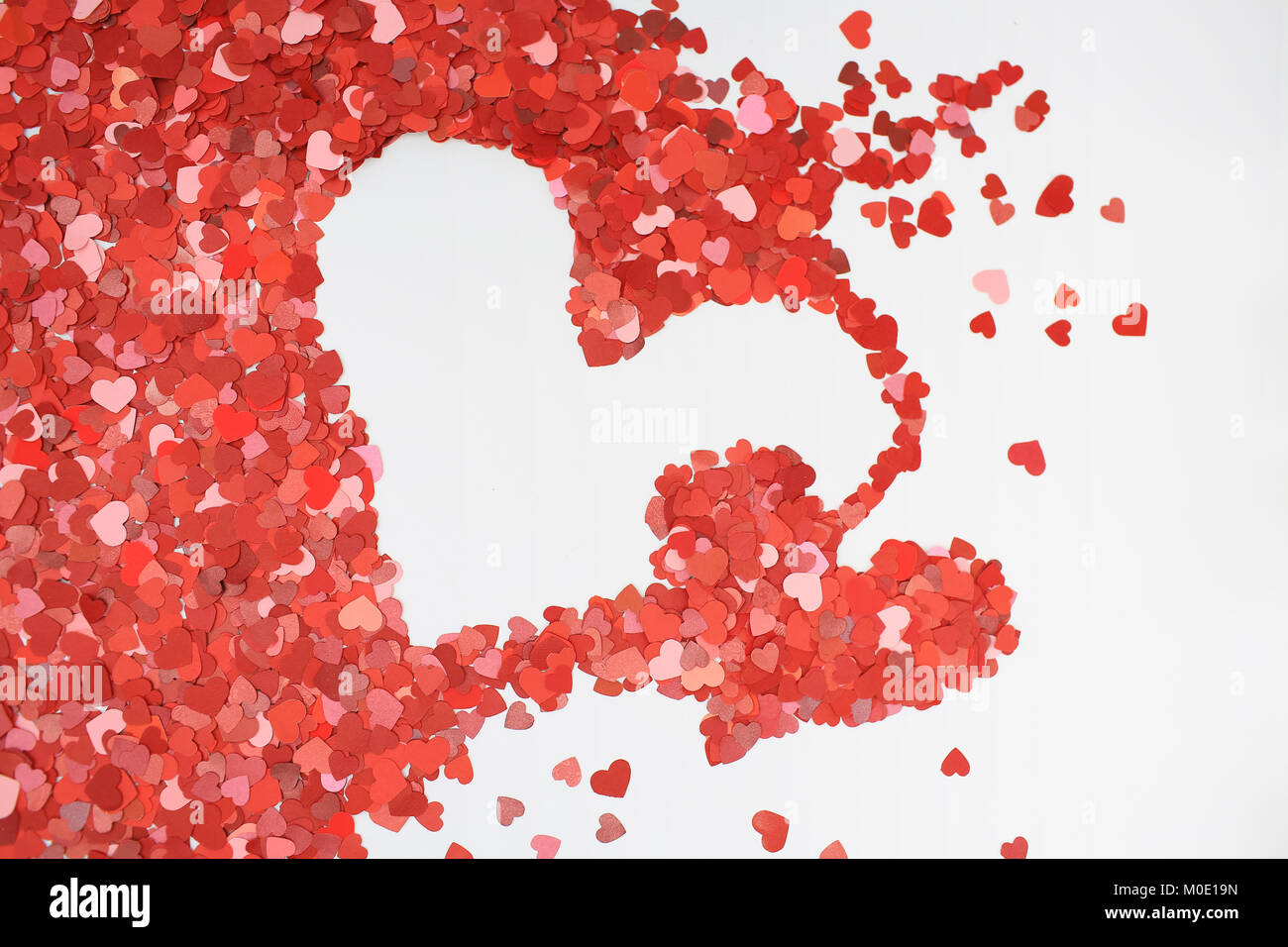 Couple avec de grands coeurs Banque de photographies et d’images à ...