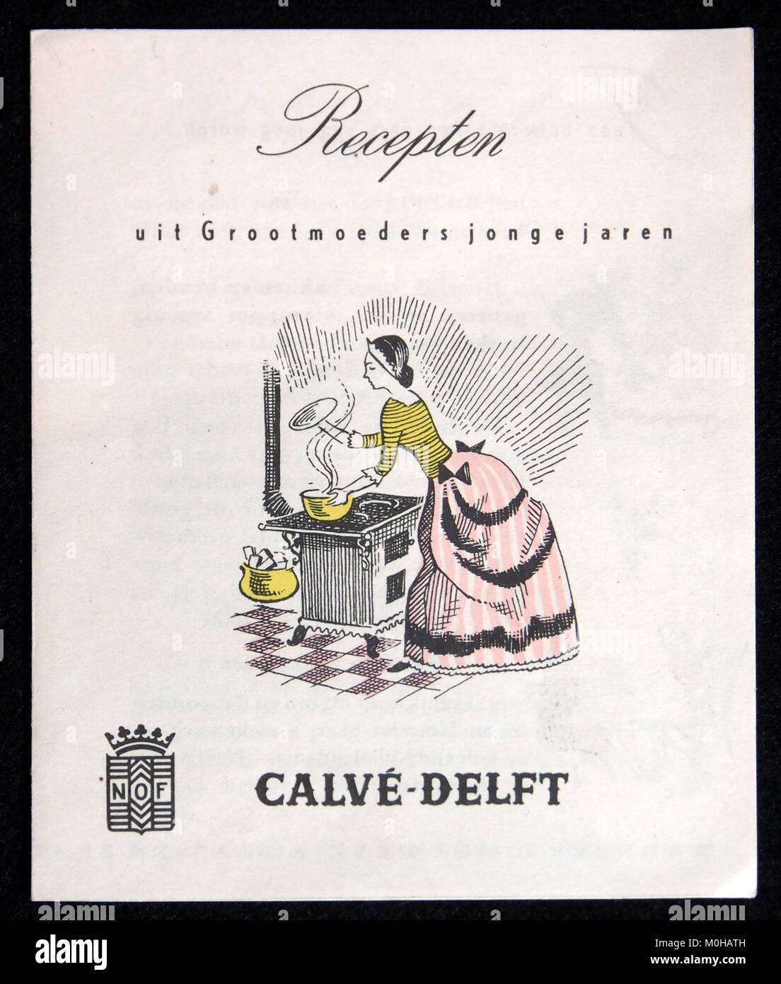 Calve delft recepten uit grootmoeders jonge jaren Banque de ...