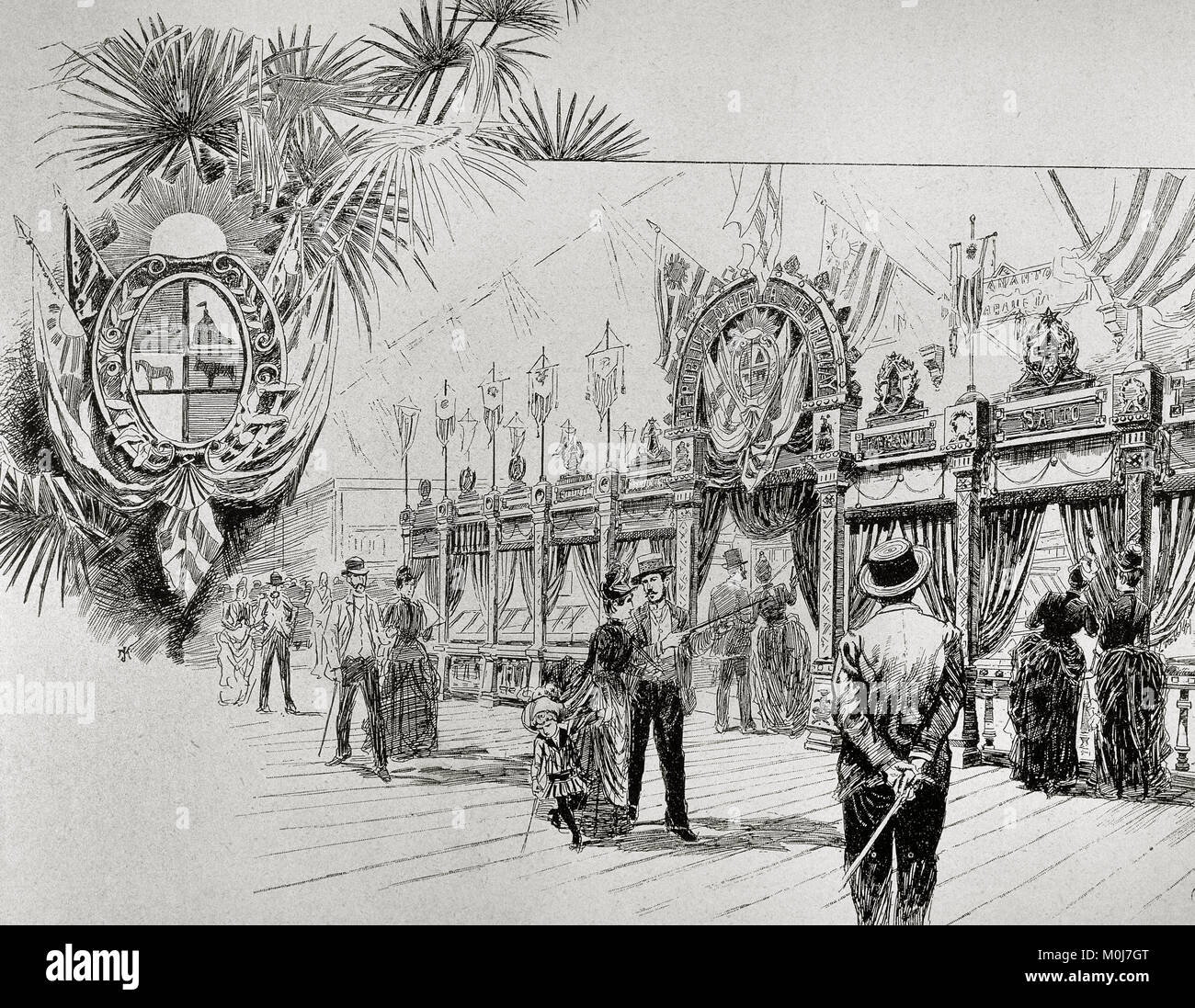 Exposition universelle barcelone 1888 Banque de photographies et d ...