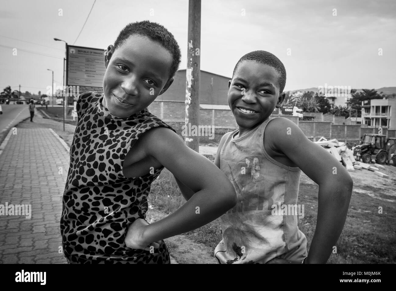 Genocide rwanda Banque d'images noir et blanc - Alamy