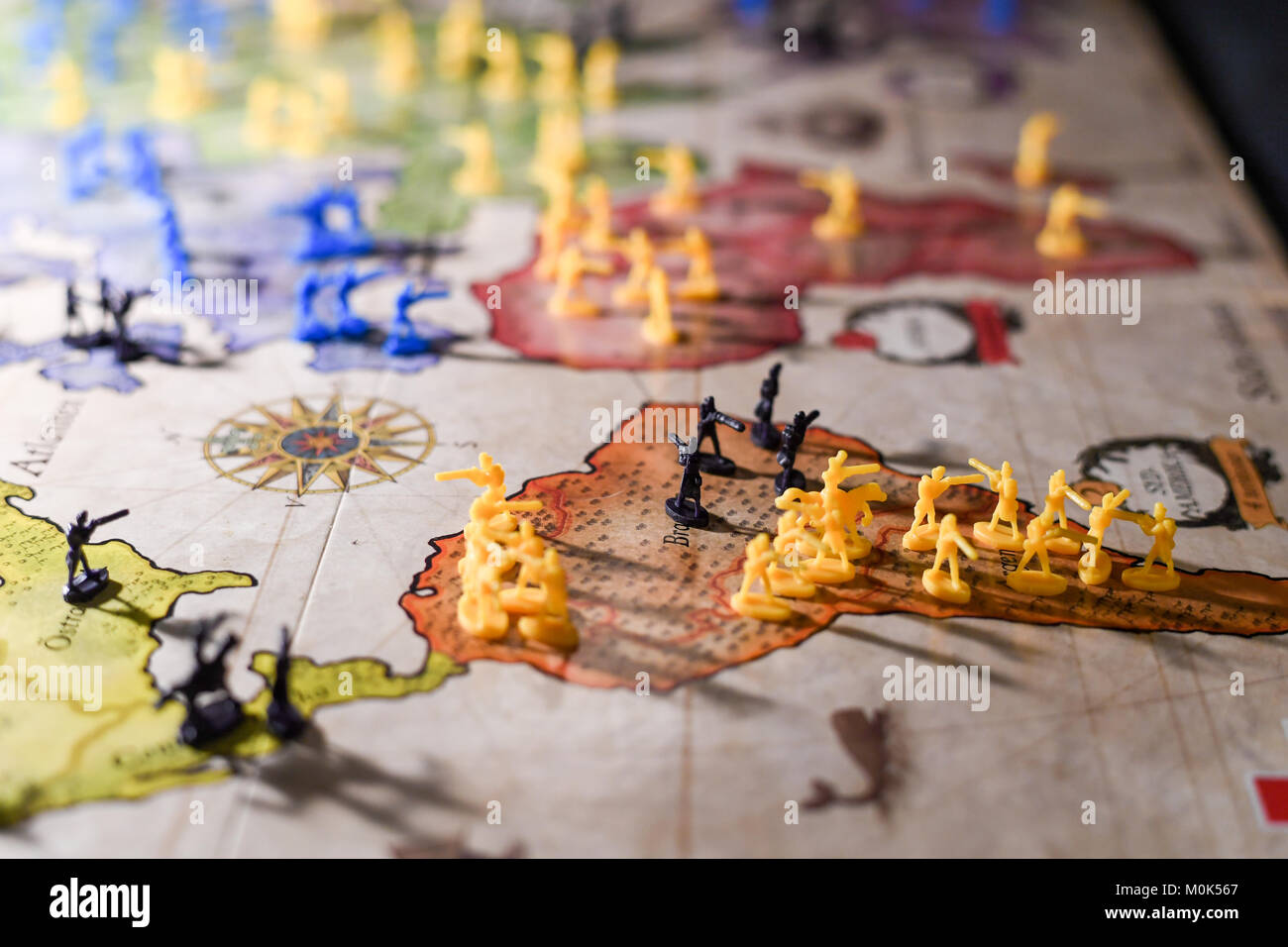 Risk game map Banque de photographies et d’images à haute résolution ...