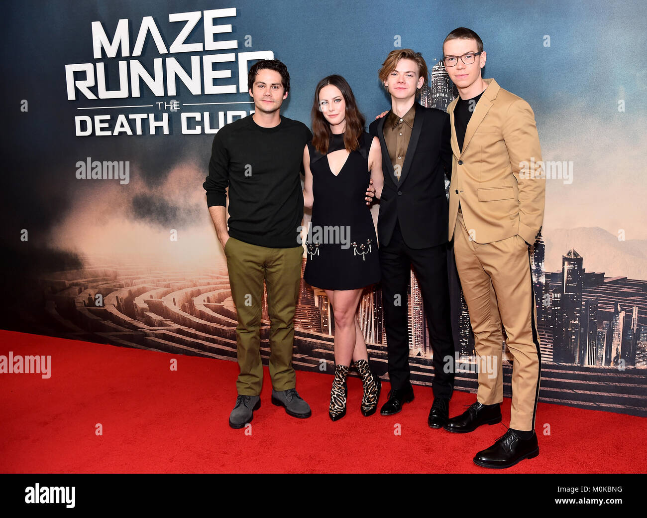 Dylan Obrien And Thomas Sangster Banque De Photographies Et Dimages à
