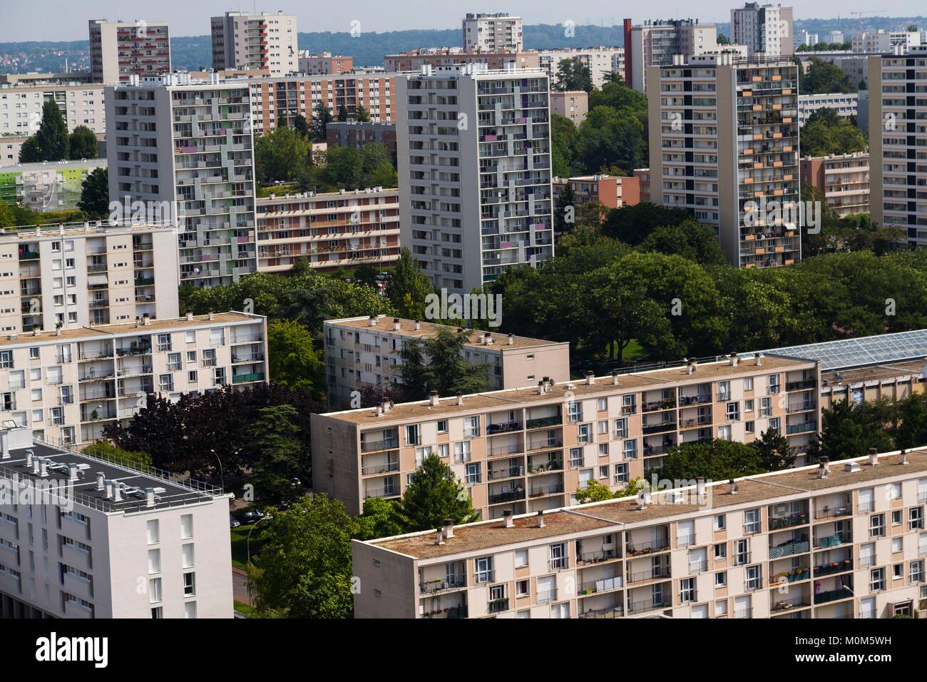 France,Val de Marne,Mont Mesly Creteil,District par l'architecte Gustav ...