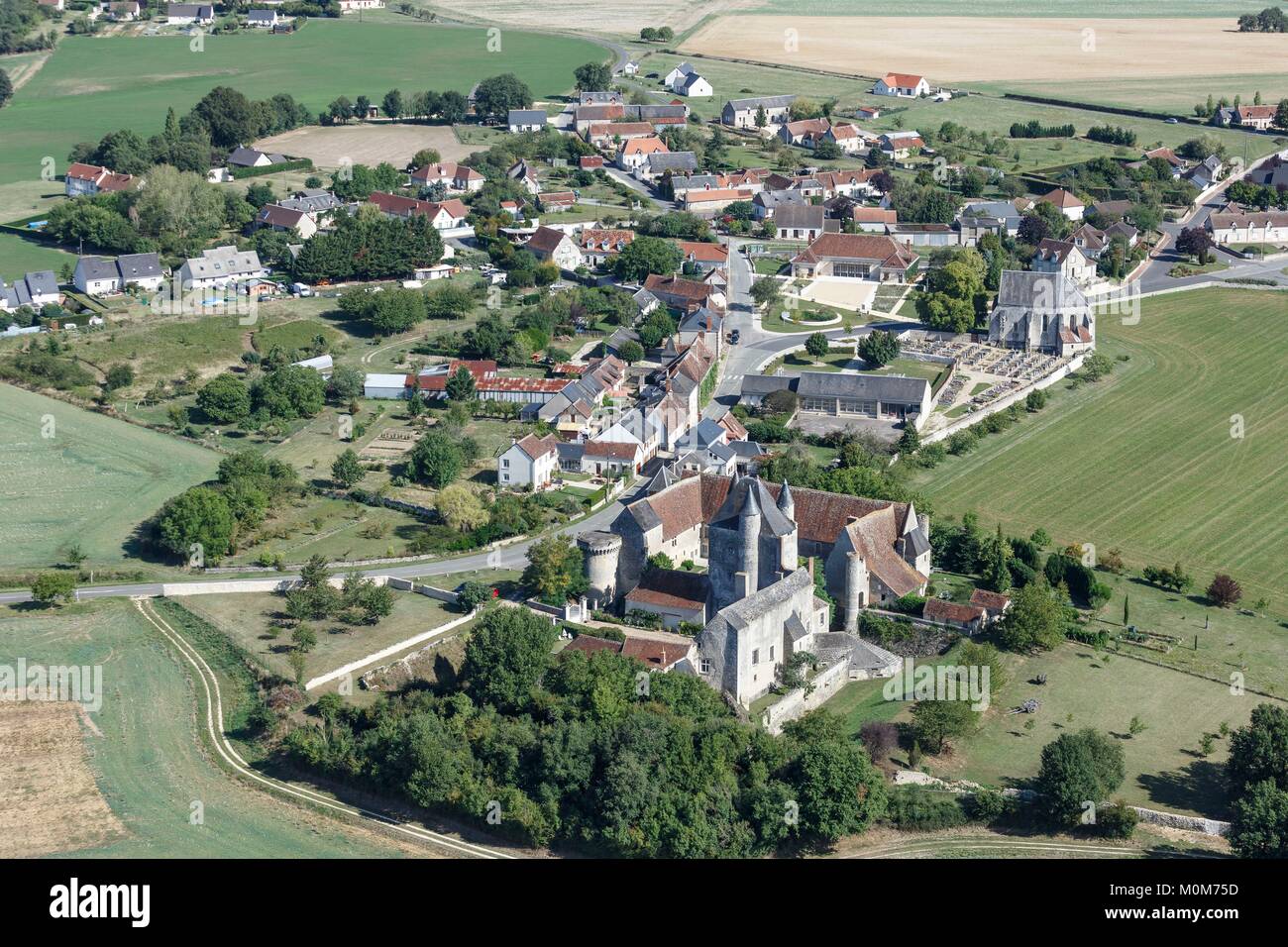 Bridoré chateau Banque de photographies et d’images à haute résolution ...