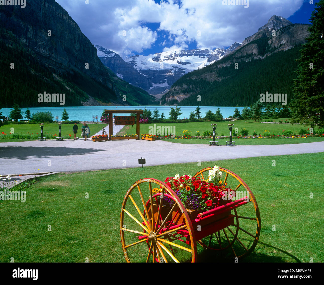 Parc national du lac louise banff Banque de photographies et d’images à ...