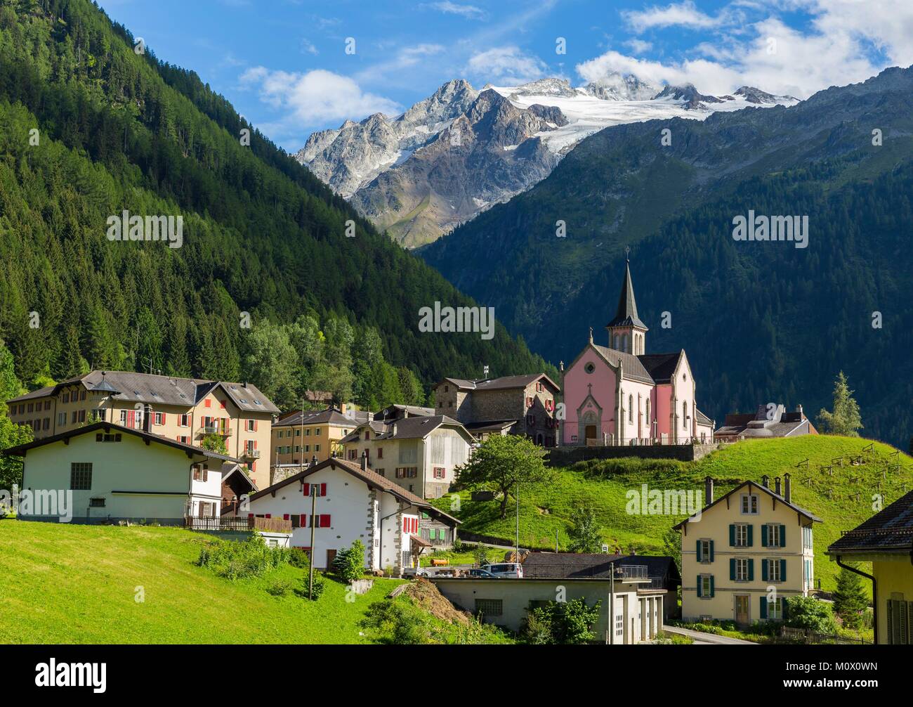 Valais village Banque de photographies et d’images à haute résolution ...