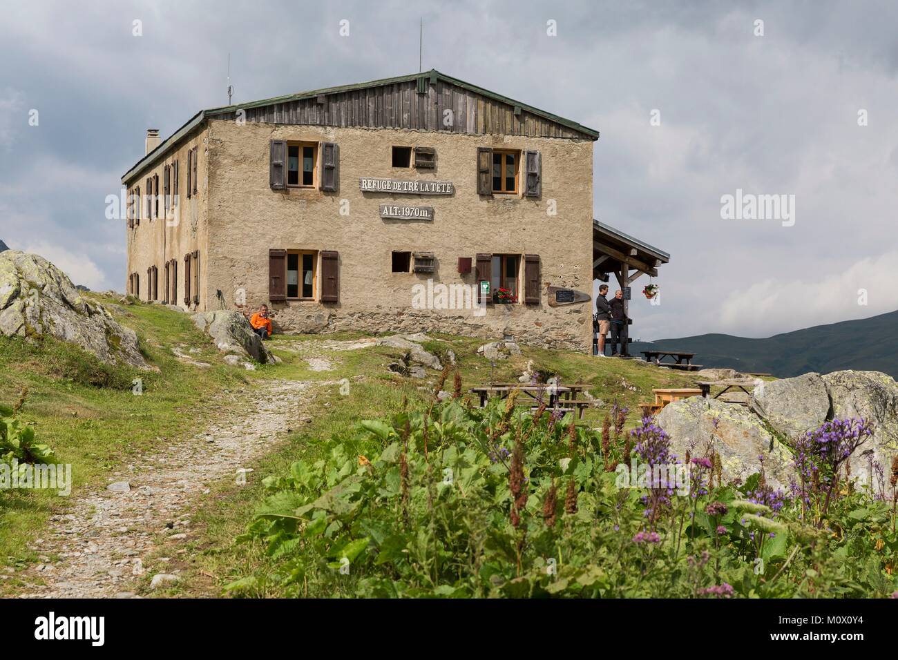 France,Haute Savoie ,Contamines Montjoie,refuge de tre la tete,Tour du ...