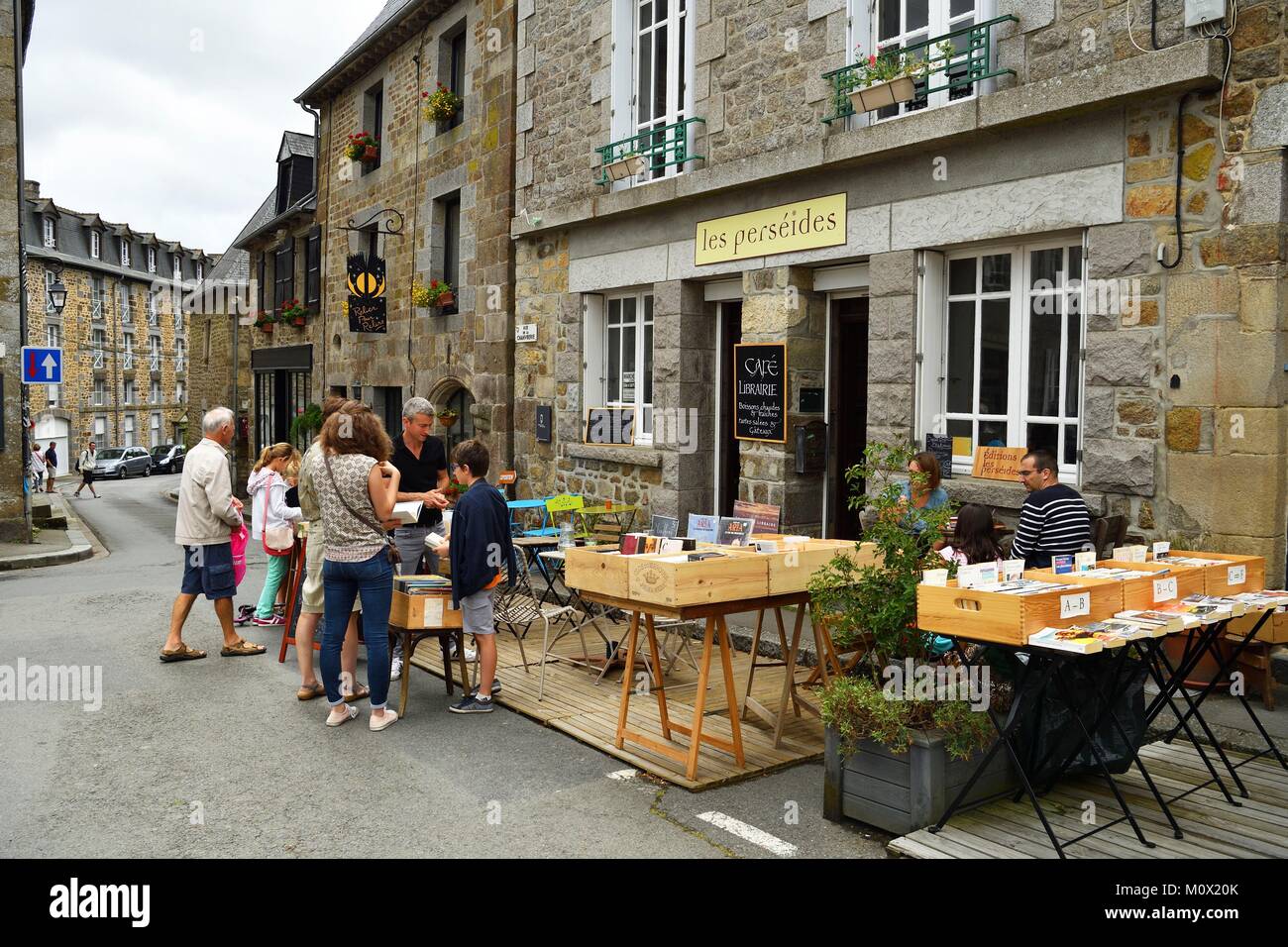 France,Ille et Vilaine,Becherel,la cité du livre (book),librairie café ...