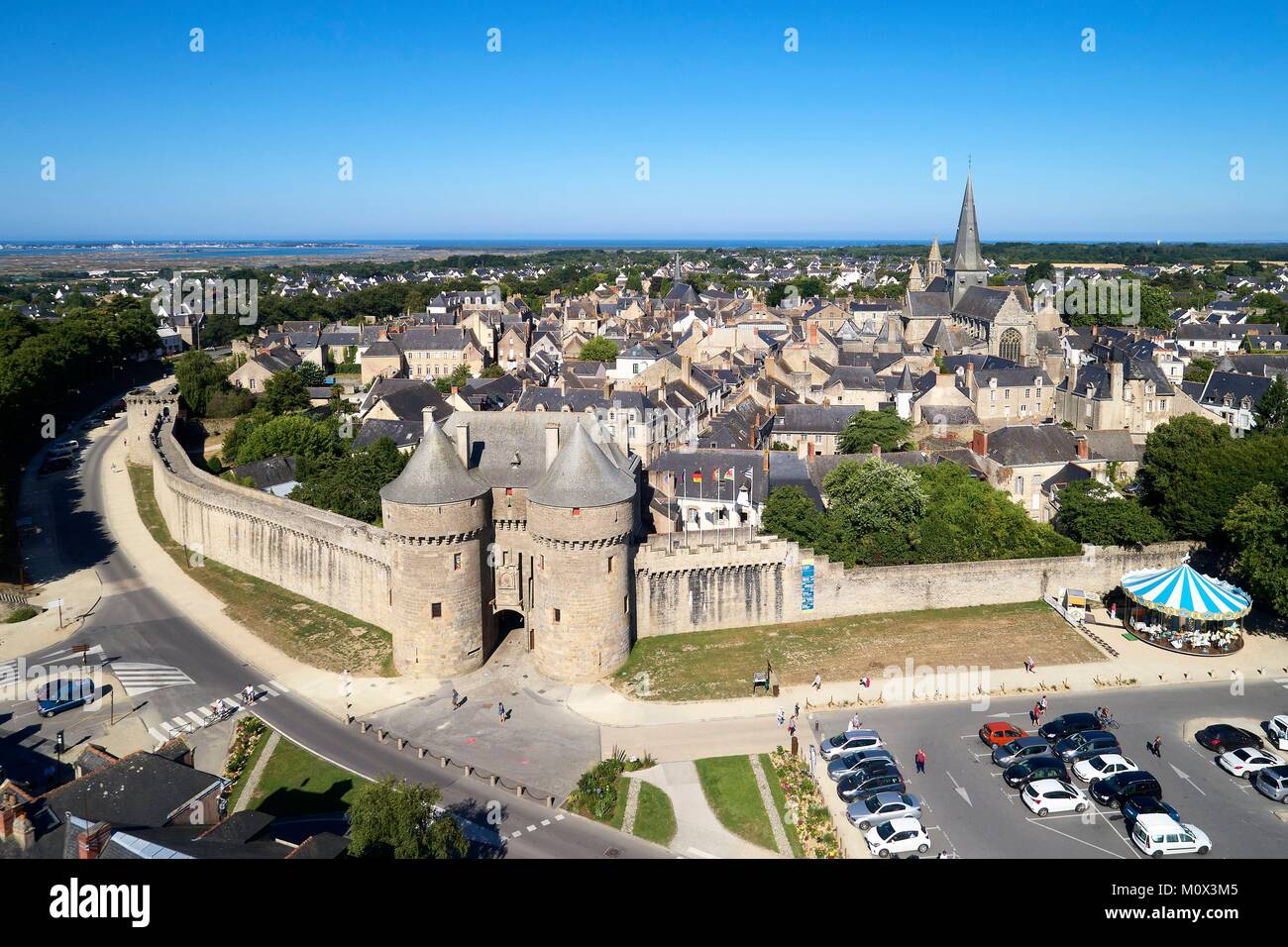 France,Loire Atlantique,Presqu'ile de Guerande (Guérande) dans la ...