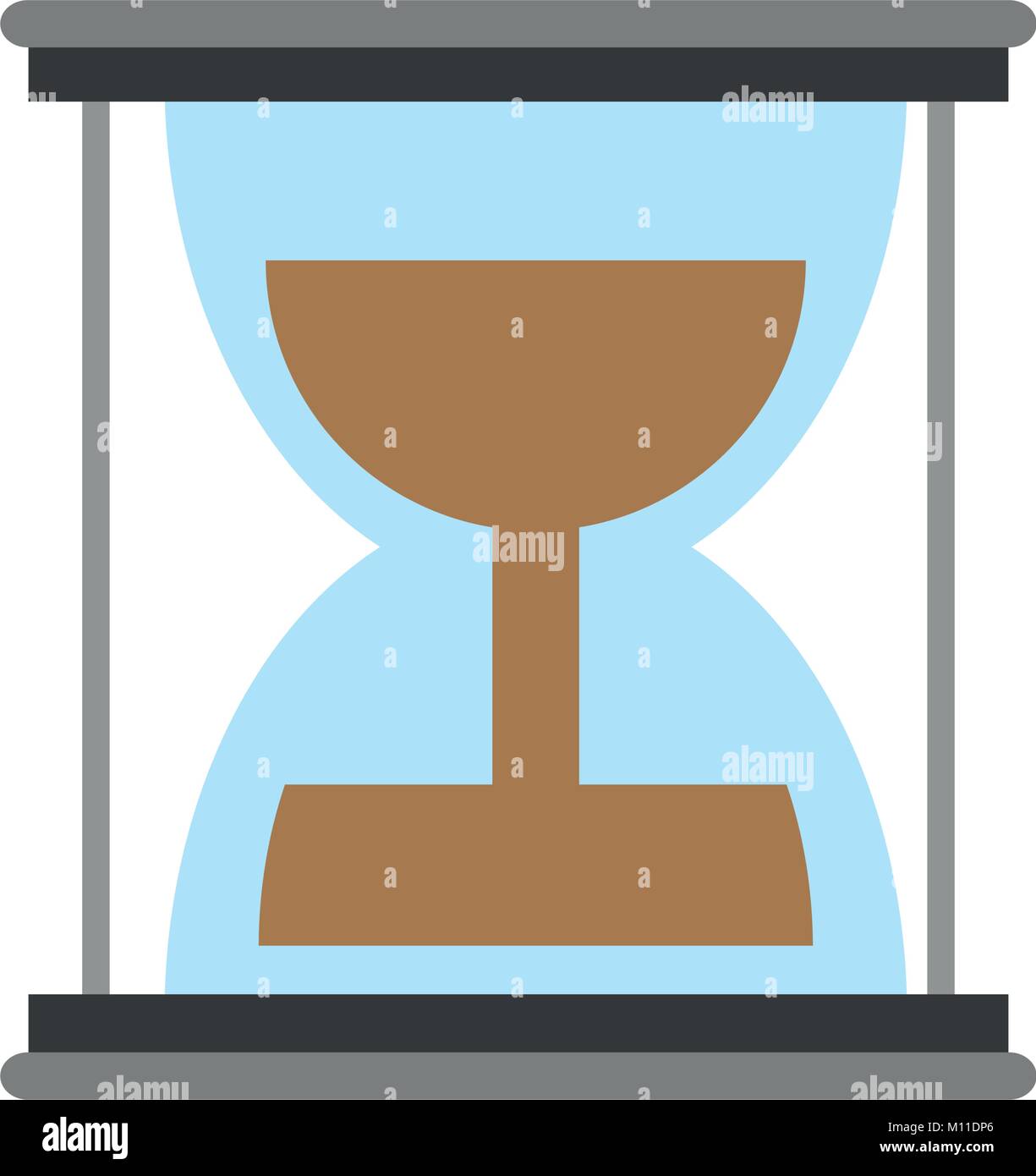 Symbole du temps Hourglass Image Vectorielle Stock - Alamy