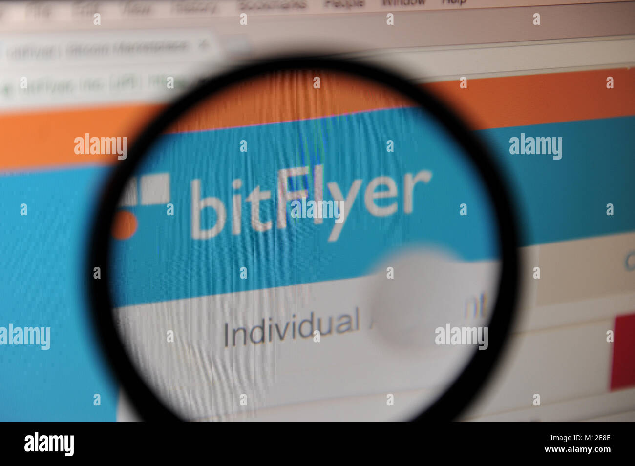 Logo bitflyer Banque de photographies et d’images à haute résolution - Alamy