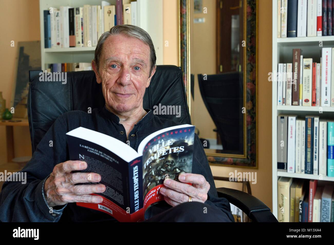 France, Bouches du Rhône, Marseille, le journaliste et écrivain Jean ...