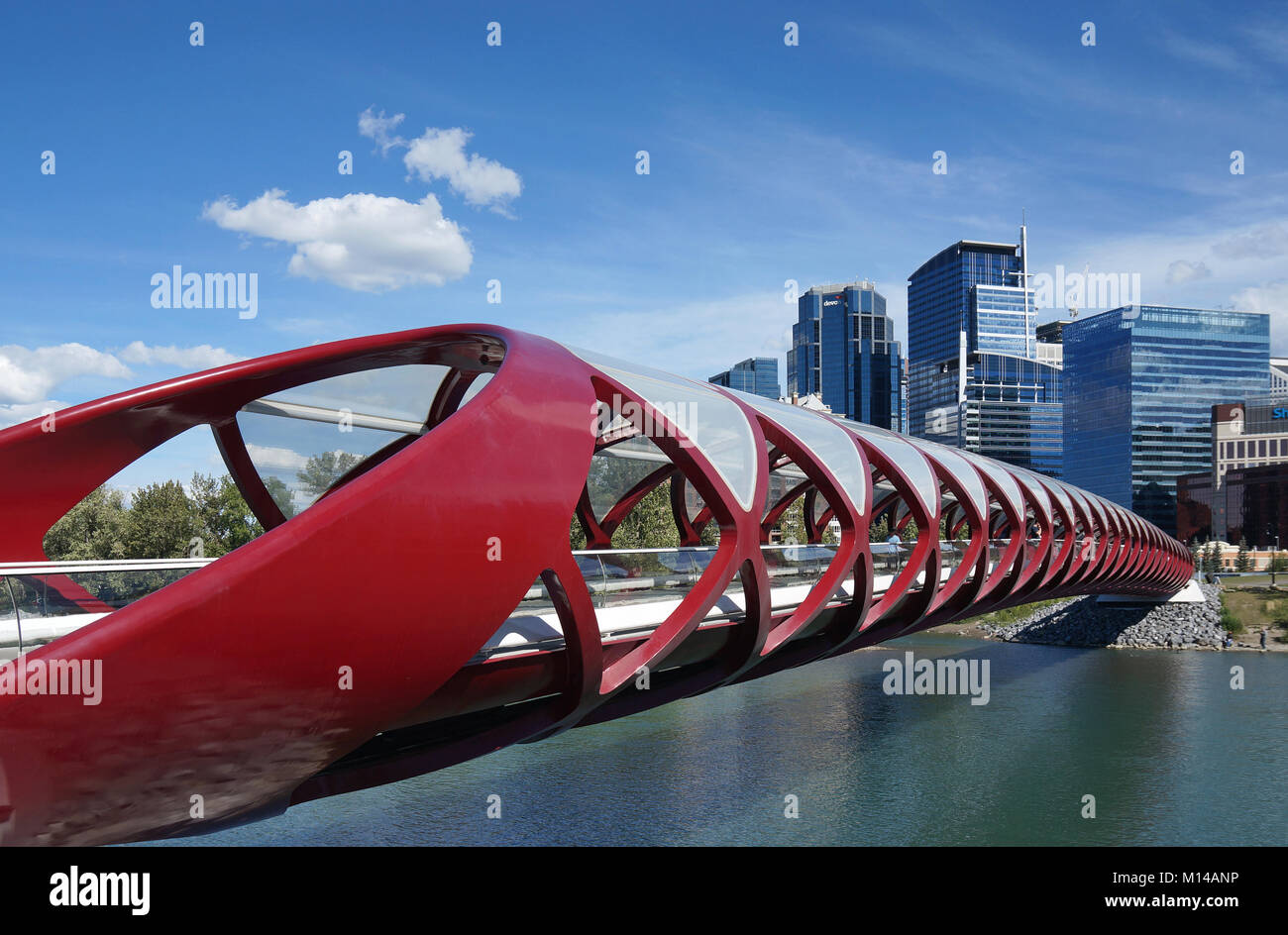 Peace bridge calgary santiago calatrava Banque de photographies et d ...