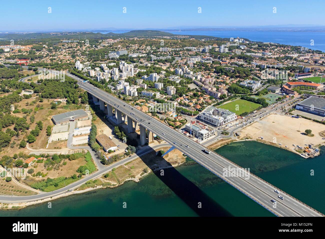 Martigues aerial view Banque de photographies et d’images à haute résolution - Alamy
