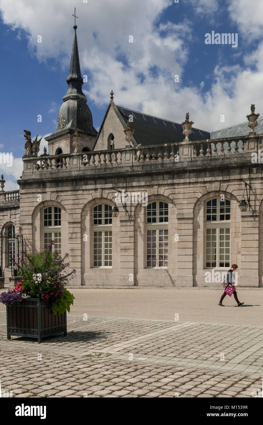 La France, la Meuse, Commercy, tour de l'horloge de l'église Saint ...