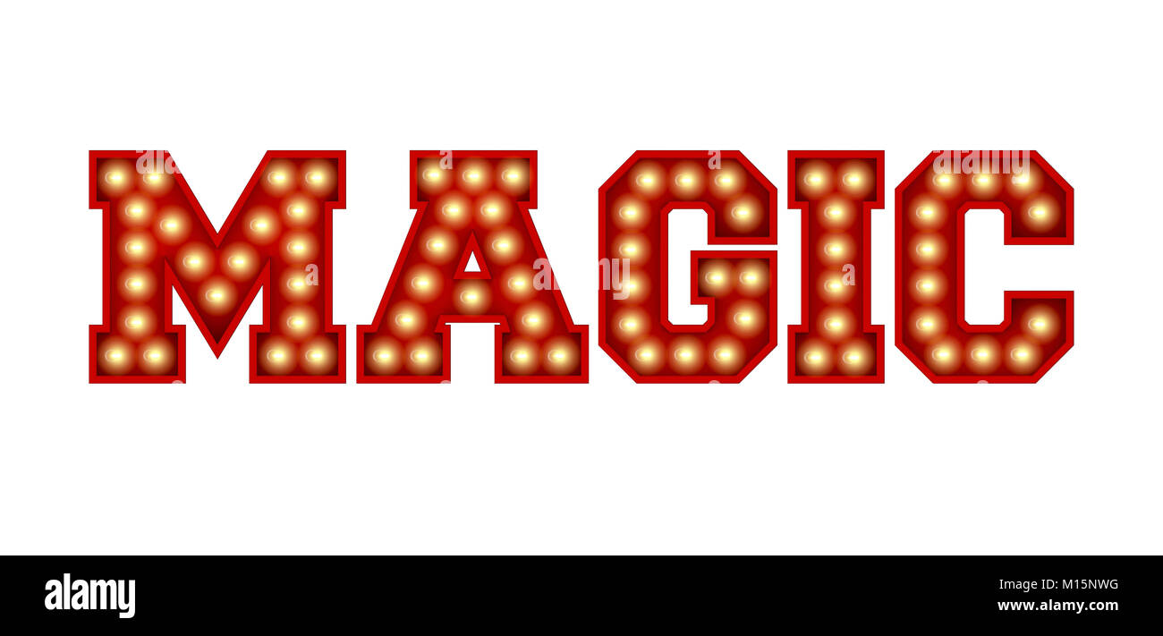 Mot magique Banque de photographies et d’images à haute résolution - Alamy