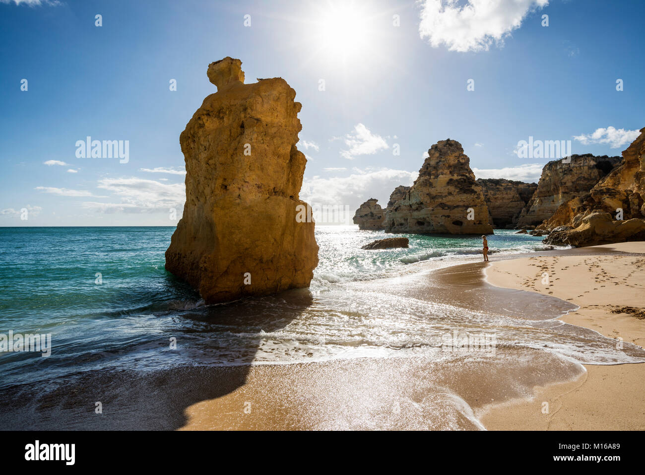 Plage de praia da marinha Banque de photographies et d’images à haute ...