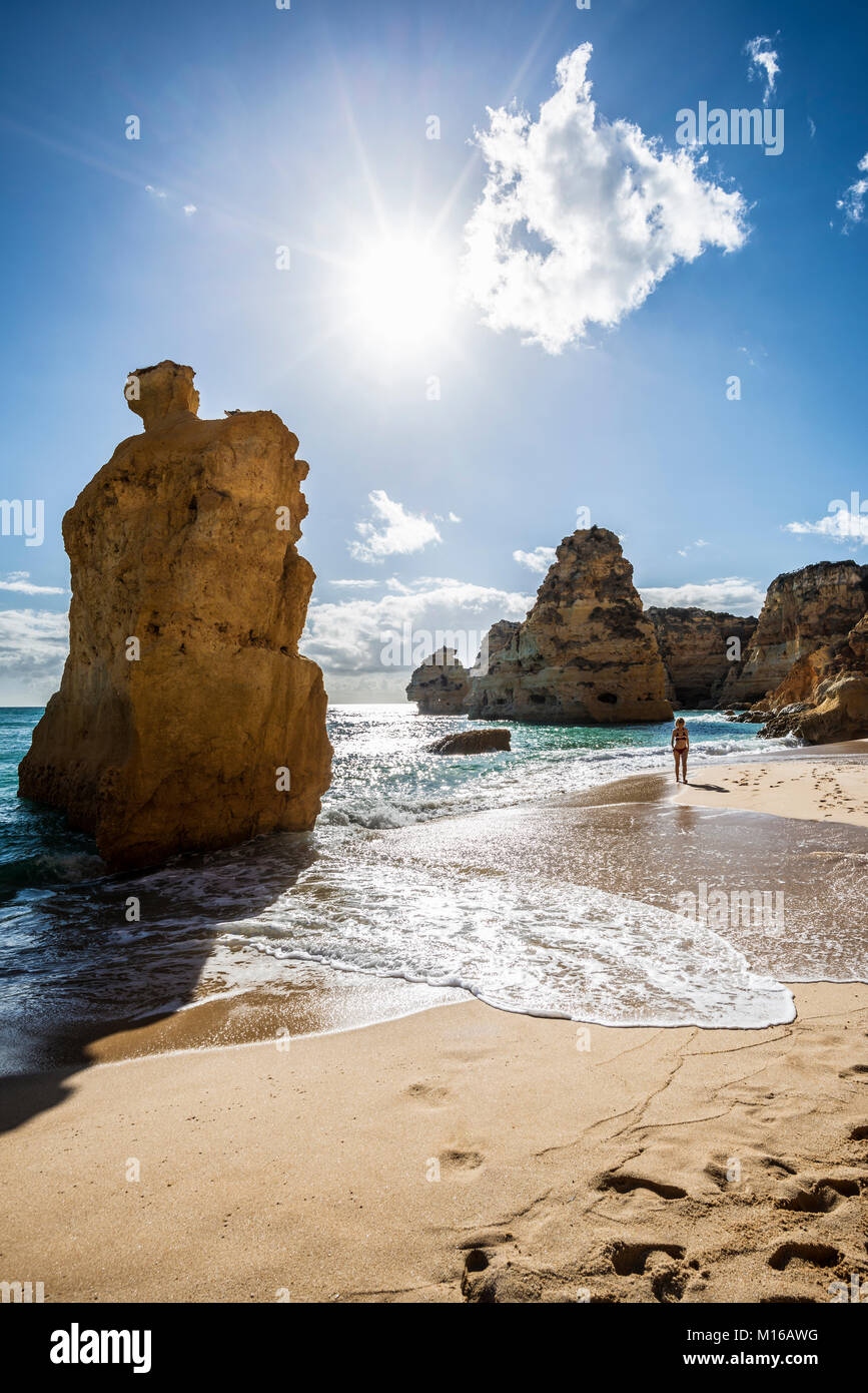 Plage de praia da marinha Banque de photographies et d’images à haute ...