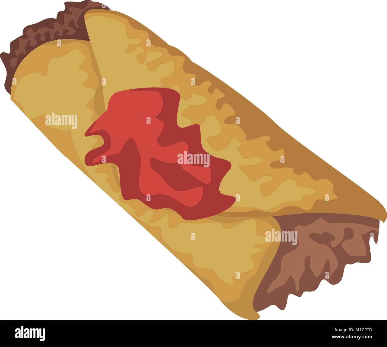 Viande De Burrito Banque Dimages Vectorielles Page 2 Alamy