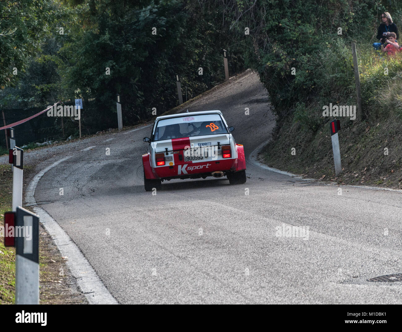 SANMARINO, SANMARINO - OTT 21 - 2017 : Ford Focus WRC 1977 rallye de ...