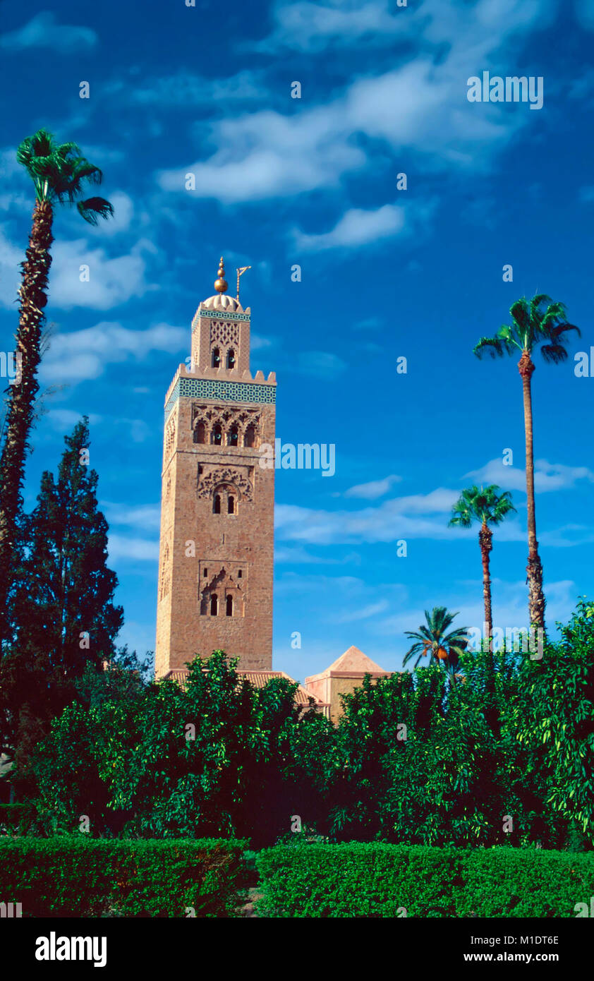 Minaret koutoubia Banque de photographies et d’images à haute ...