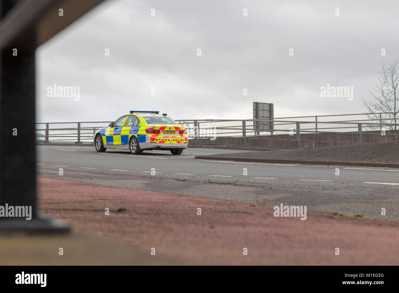 British bmw police car Banque de photographies et d’images à haute ...