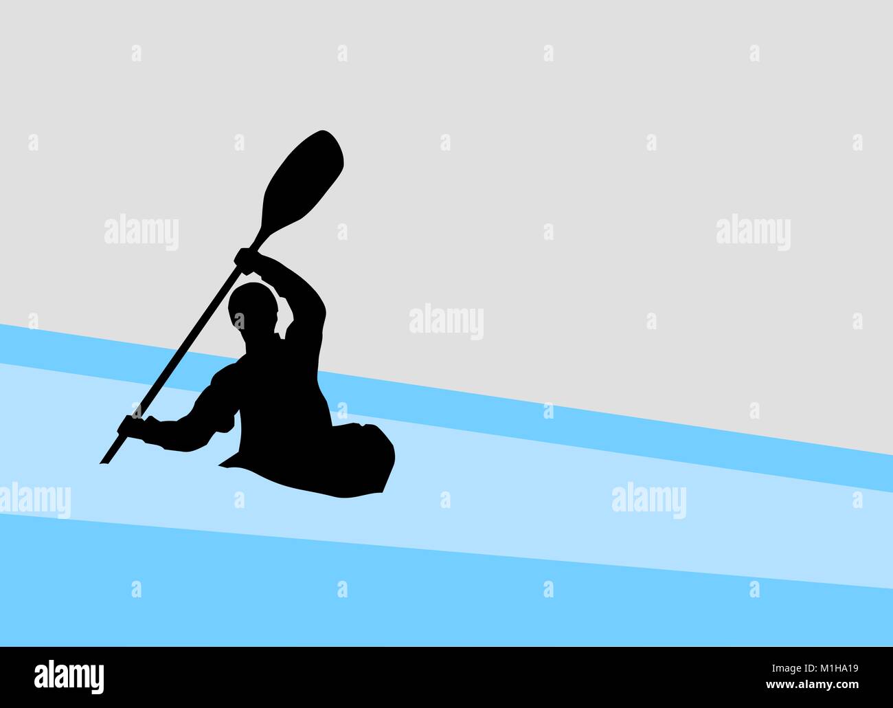 Casque de kayak Banque d'images vectorielles - Alamy